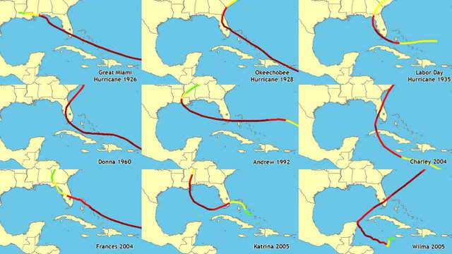 A history of strong hurricanes in Florida -- from Great Miami to Andrew ...